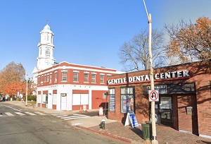 Map of Arlington, Massachusetts as of December 2025. Streets, landmarks ...