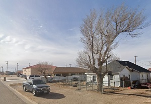 Map of Dumas, Texas as of October 2025. Streets, landmarks and ...