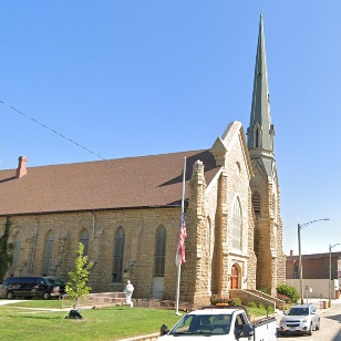 Map of Freeport, Illinois as of September 2025. Streets, landmarks and ...