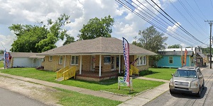Map of Gonzales, Louisiana as of August 2025. Streets, landmarks and ...