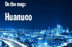 Mapa satelital de Huánuco, Perú: calles y casas en imágenes satelitales ...