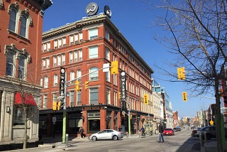 Map of Kitchener, Canada. Streets, neighborhoods and sights of ...