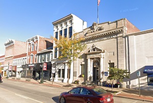 Map of Lancaster, Ohio as of December 2025. Streets, landmarks and ...