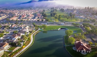 Map of Menifee, California as of October 2025. Streets, landmarks and ...
