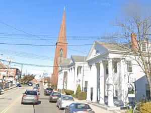 Map of New London, Connecticut as of October 2025. Streets, landmarks ...