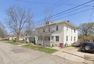 Map of Owosso, Michigan as of December 2025. Streets, landmarks and ...