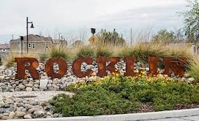 Map of Rocklin, California as of December 2025. Streets, landmarks and ...