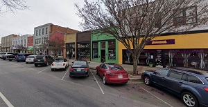 Map of Rome, Georgia as of November 2025. Streets, landmarks and ...