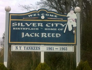 Map of Silver City, Mississippi as of October 2025. Streets, landmarks ...