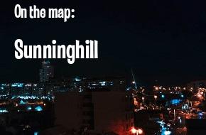 Map of Sunninghill, United Kingdom. Streets, neighborhoods and sights ...