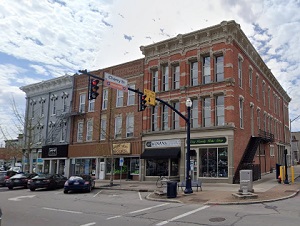 Map of Troy, Ohio as of August 2025. Streets, landmarks and districts ...