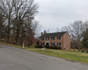 Map of Upper St. Clair, Pennsylvania as of January 2026. Streets ...