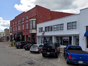 Map of West Bend, Wisconsin as of October 2025. Streets, landmarks and ...