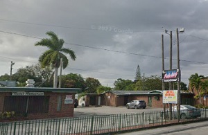 Map of West Perrine, Florida as of October 2024. Streets, landmarks and ...