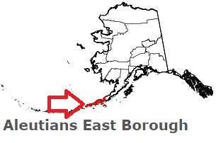 Aleutians East Borough on the satellite map of Alaska 2025. Actual ...