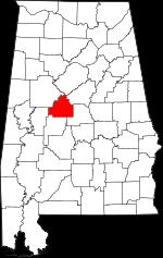 Bibb County on the satellite map of Alabama 2026. Actual satellite ...