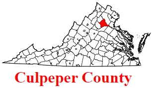 Culpeper County on the satellite map of Virginia 2024. Actual satellite ...