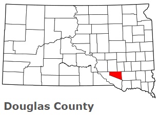 Douglas County on the satellite map of South Dakota 2023. Actual satellite images of Douglas ...
