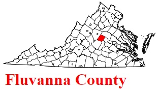 Fluvanna County on the satellite map of Virginia 2025. Actual satellite ...
