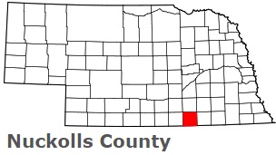 Nuckolls County on the satellite map of Nebraska 2025. Actual satellite ...