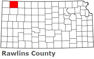 Rawlins County on the satellite map of Kansas 2025. Actual satellite ...