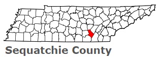 Sequatchie County on the satellite map of Tennessee 2024. Actual satellite images of Sequatchie ...