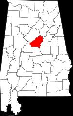 Shelby County on the satellite map of Alabama 2024. Actual satellite ...