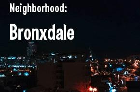 Satellite map of Bronxdale, New York City, NY. Streets and houses of ...