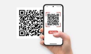 How do I scan a QR-code?