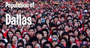 Population of Dallas, Texas as of January 2026. How many people live in ...