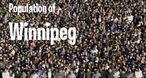 Population of Winnipeg, Canada as of May 2025. How many people live in ...