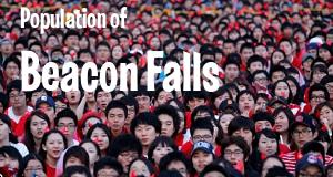 Population of Beacon Falls, Connecticut as of May 2024. How many people live in Beacon Falls today?