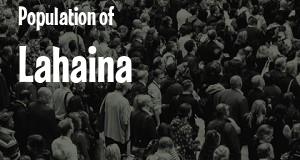 Population of Lahaina, Hawaii as of November 2025. How many people live ...