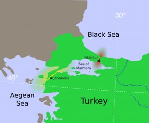 Where is Bosphorus strait on the map? Exact location of Bosphorus ...