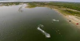 Falcon Lake on satellite map in 2024! Explore the satellite images of ...