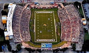 Finley Stadium on satellite map in 2024! Explore the satellite images ...