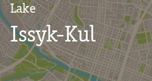 Where is Lake Issyk-Kul on the map? Exact location of Lake Issyk-Kul ...