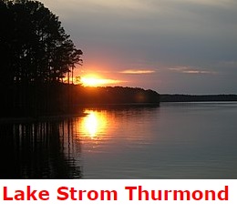Lake Strom Thurmond on satellite map in 2025! Explore the satellite ...