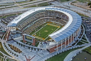 McLane Stadium on satellite map in 2025! Explore the satellite images ...